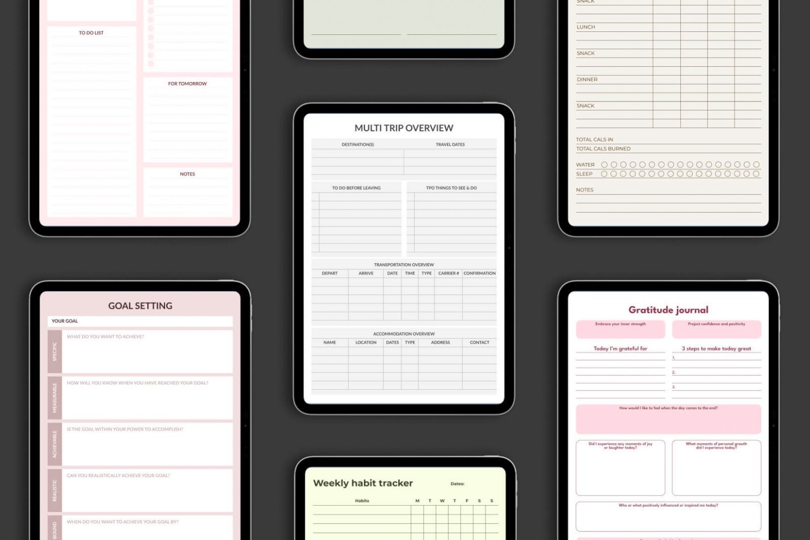 2025 Planners for Goodnotes and Notability - Free Digital Planners