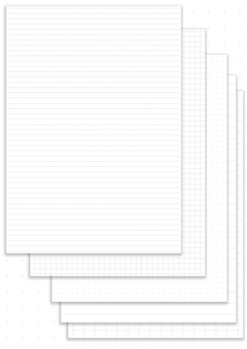 Grid Line Dot Papers - Free Digital Planners