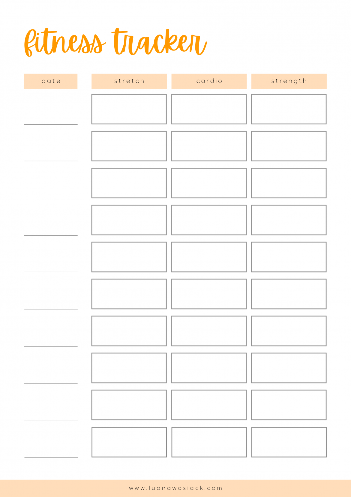 Trackers and Templates - Free Digital Planners