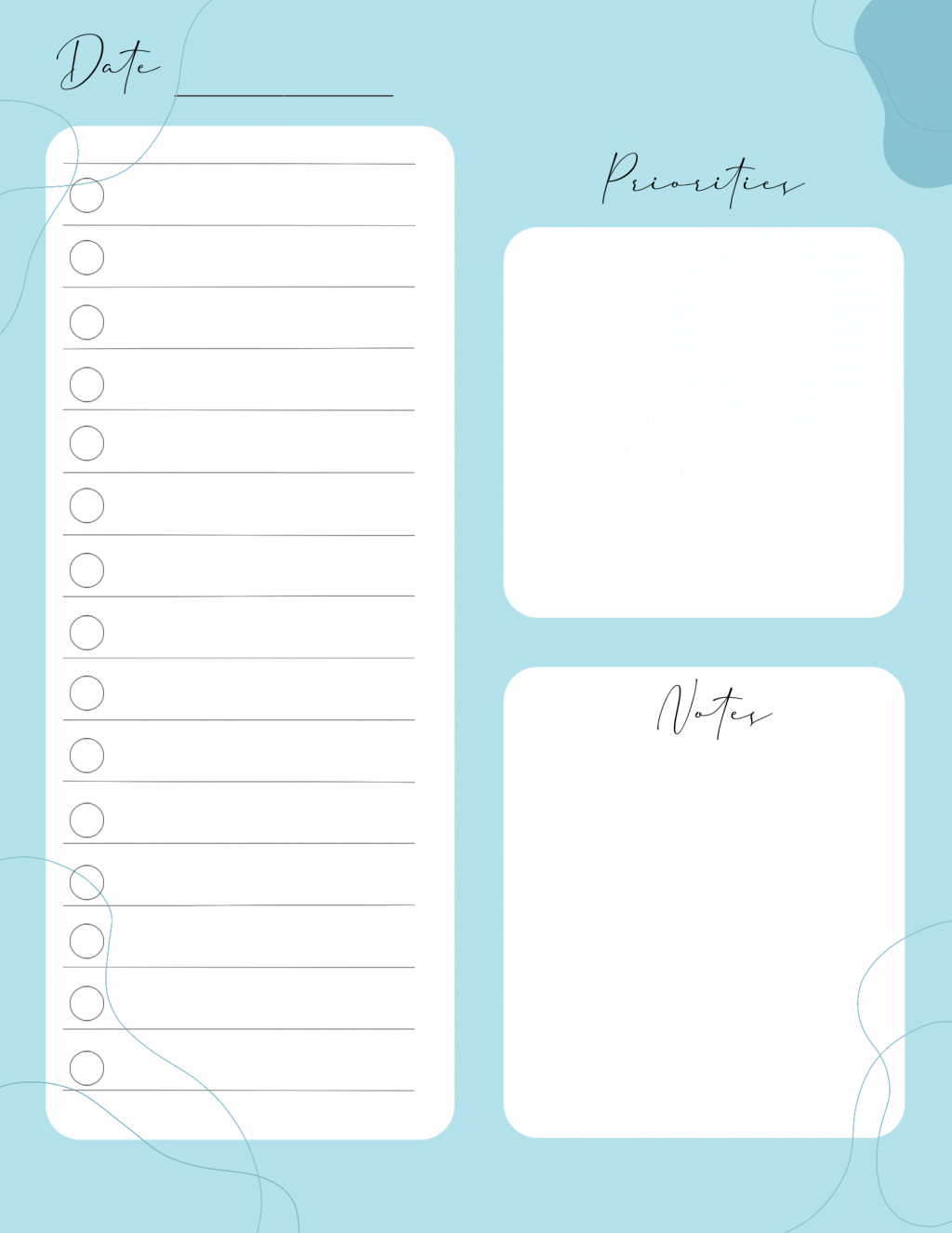 Trackers and Templates - Free Digital Planners