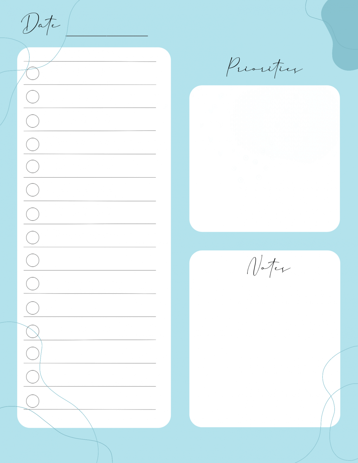 Trackers and Templates - Free Digital Planners