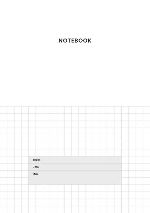 PDF Planner with sections - Free Digital Planners