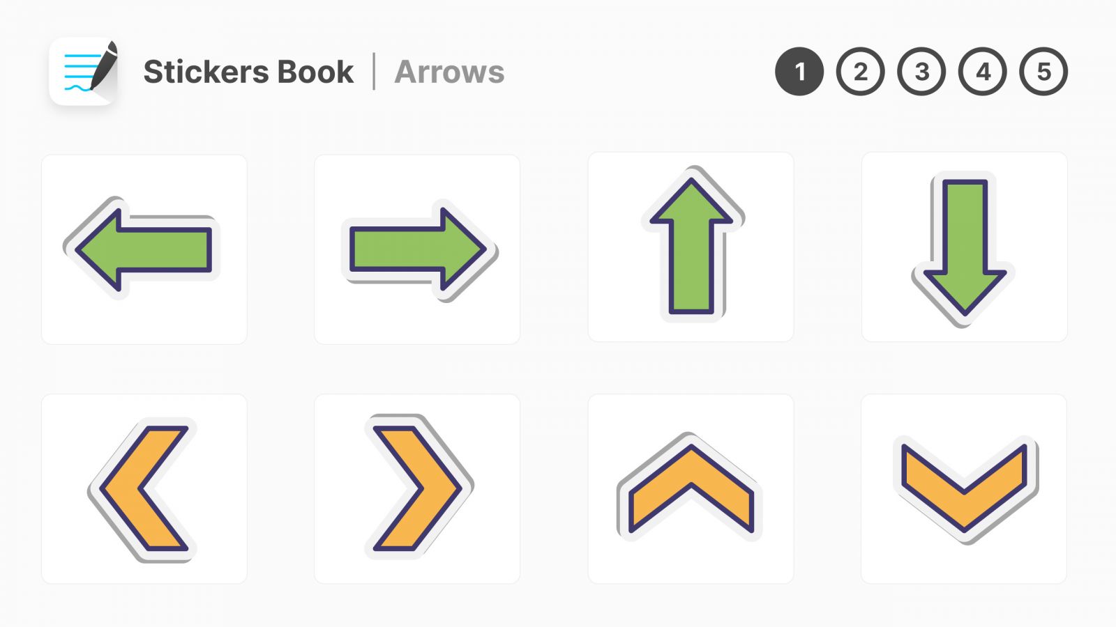 Digital Stickers | Arrows - Free Digital Planners
