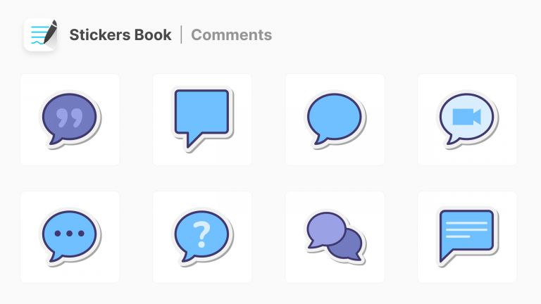 GoodNotes Digital Stickers | Comments [FREE] - Free Digital Planners