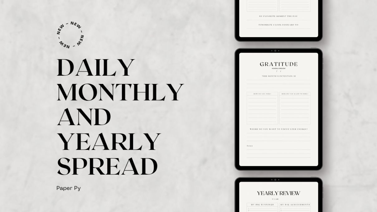 Gratitude Journal - Free Digital Planners