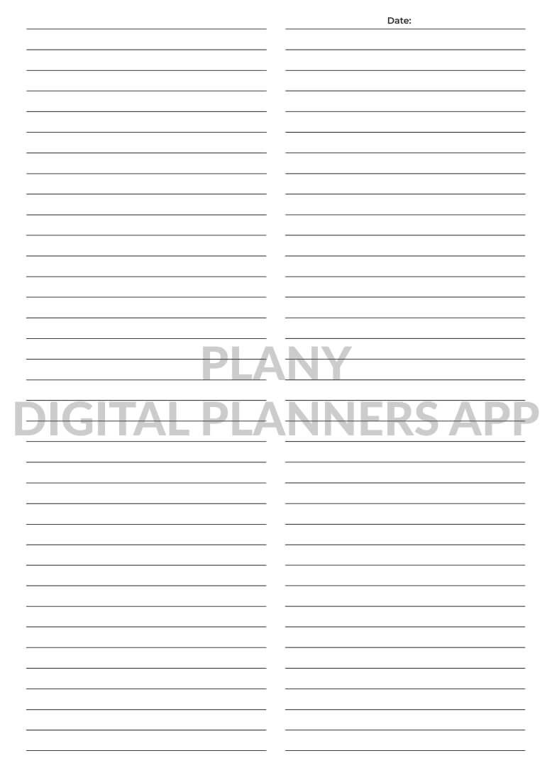Trackers and Templates - Free Digital Planners