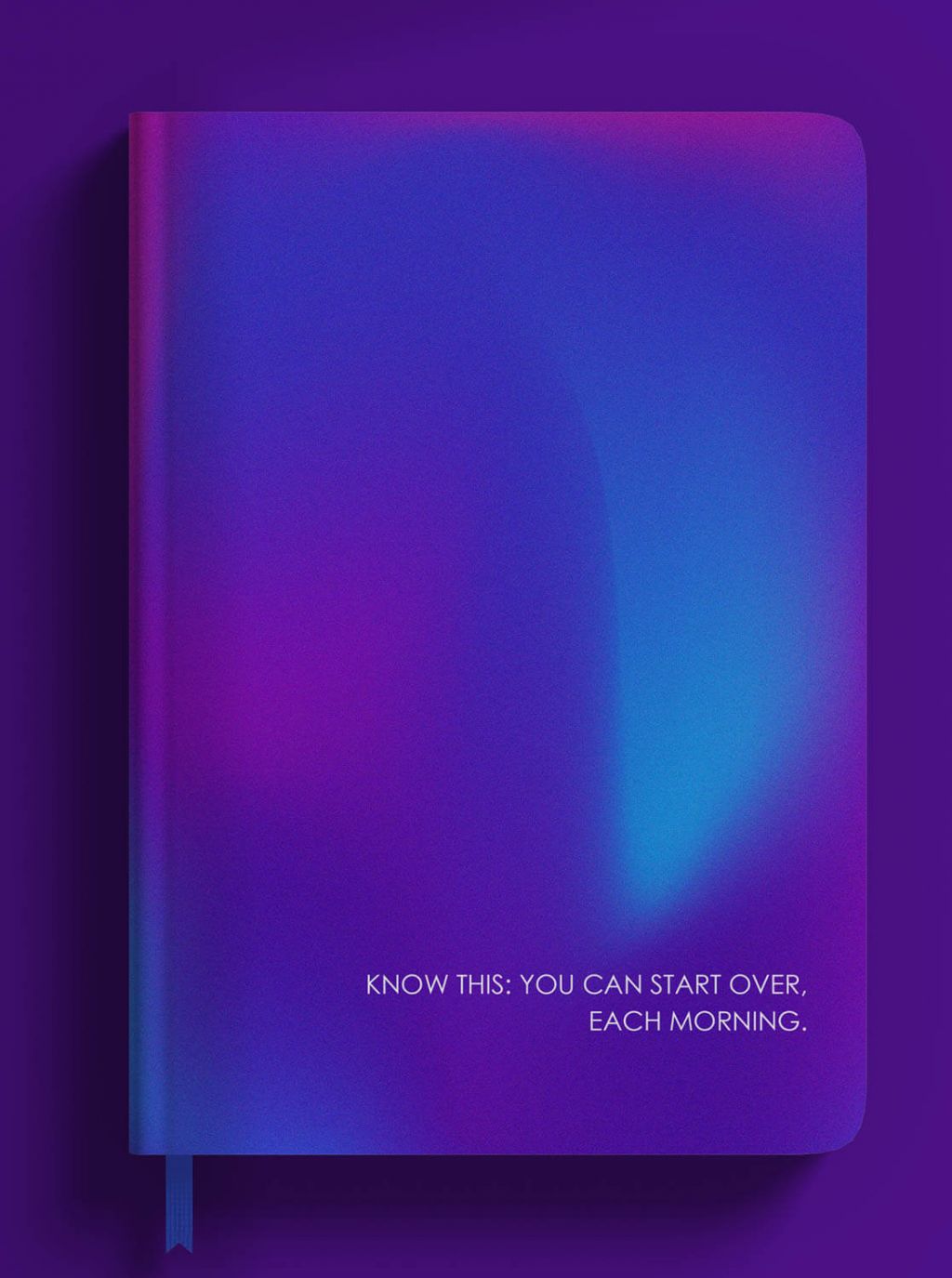 Purple gradient cover - Free Digital Planners