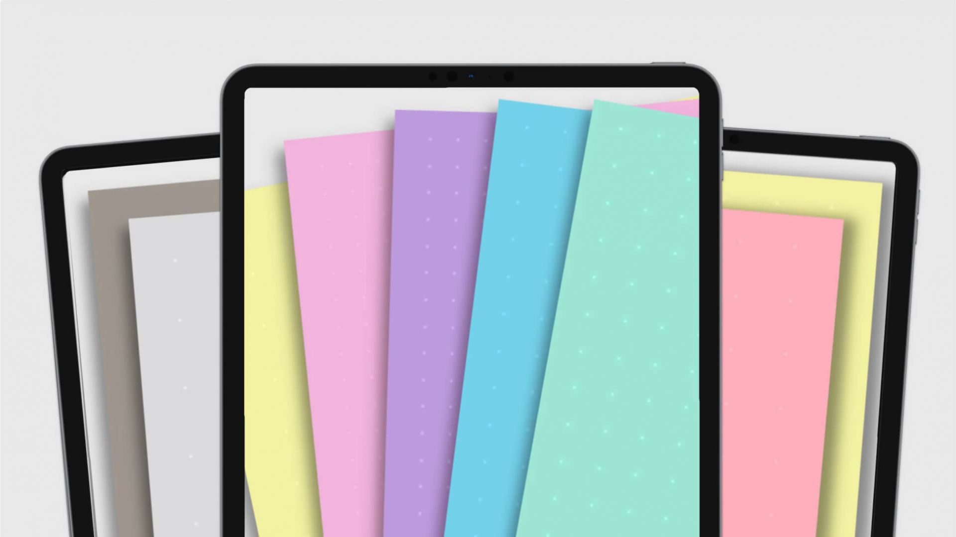 Pastels (Dotted & Blank Edition) - 60+ Digital Paper Templates for ...