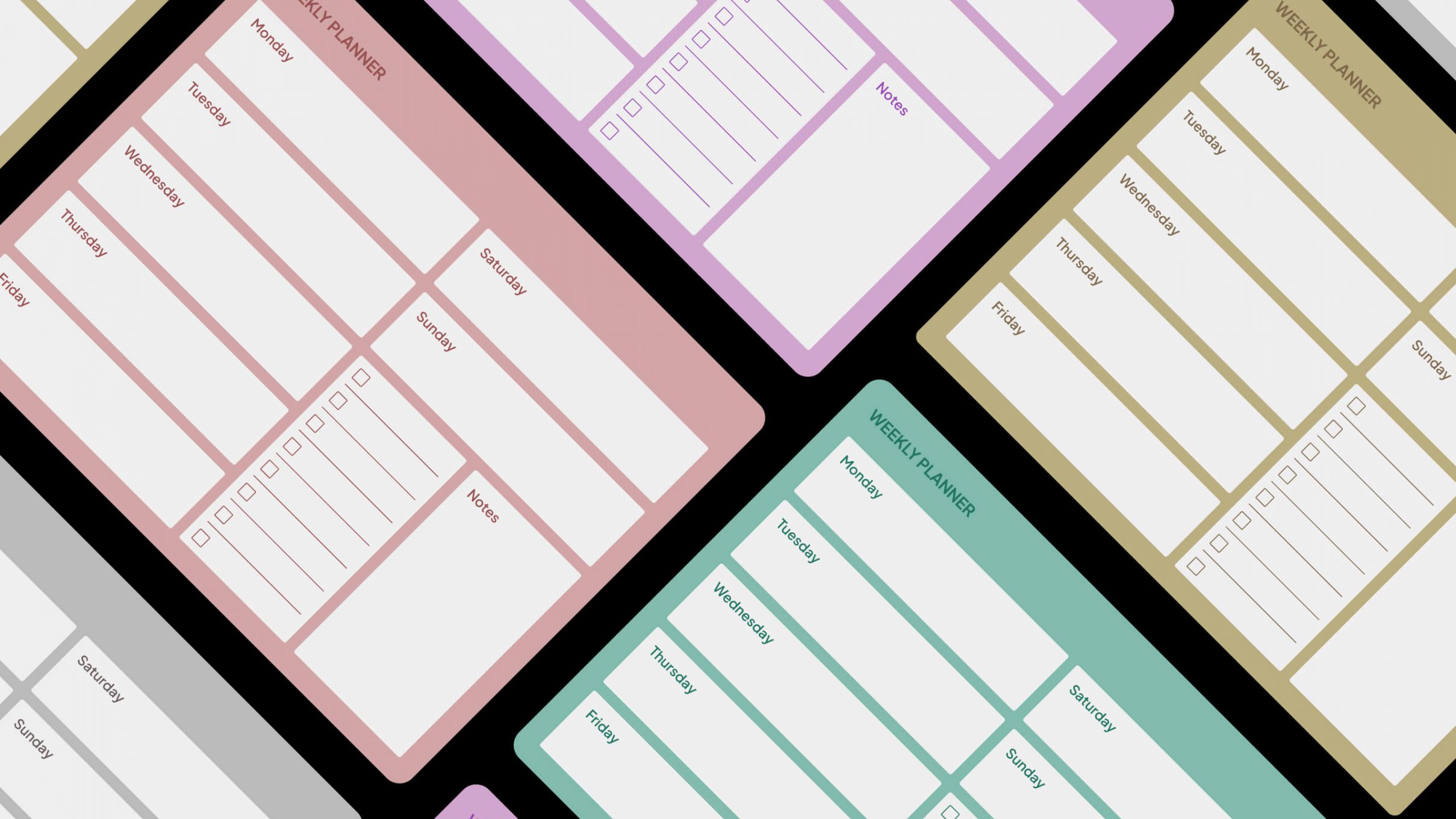 GoodNotes Simple Weekly Planner [FREE] - Free Digital Planners
