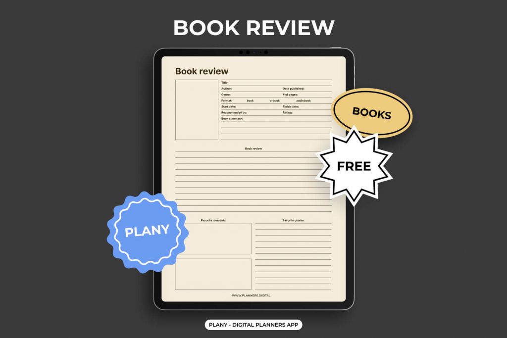 Book review - Free Digital Planners
