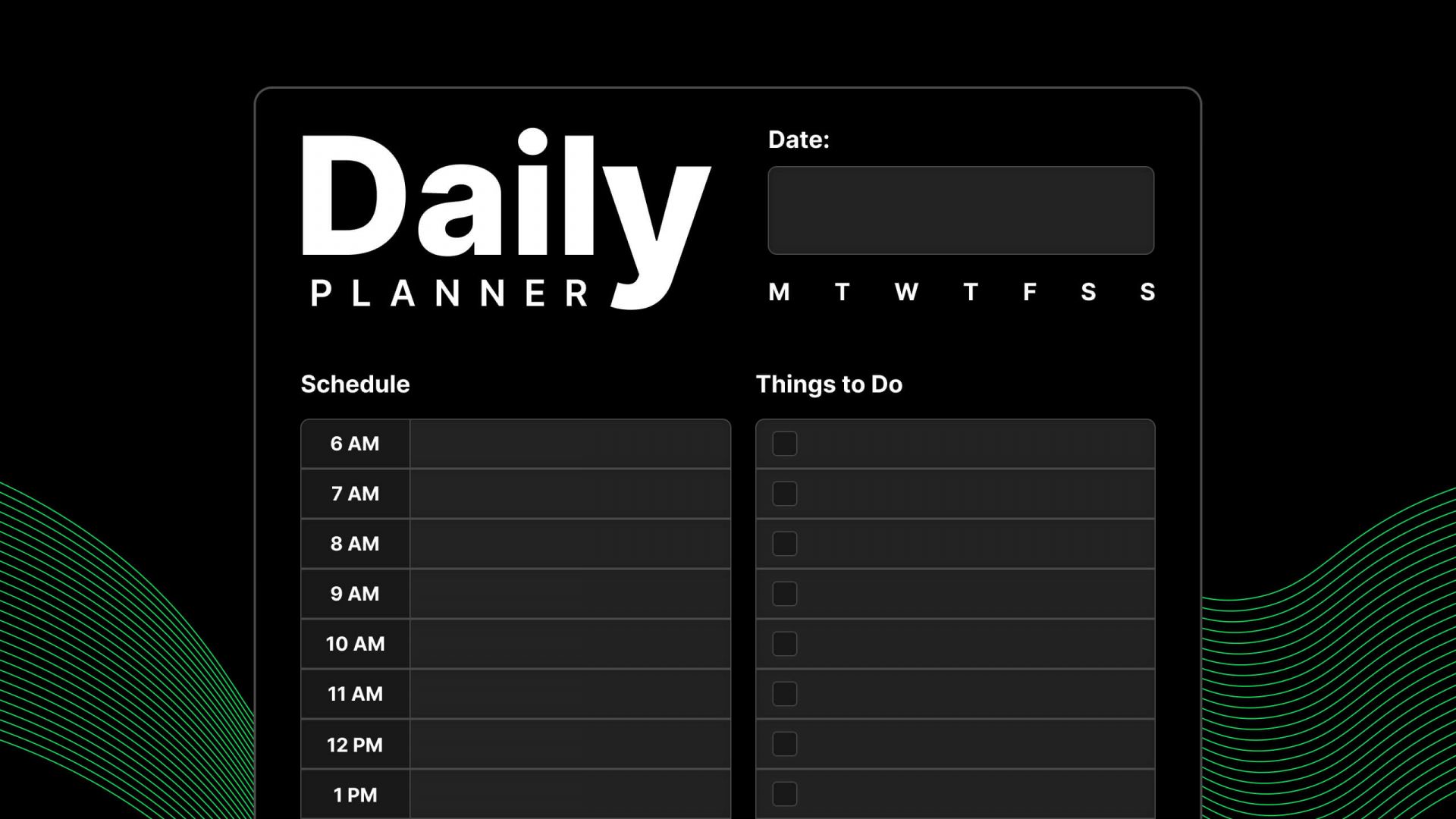 Free GoodNotes Daily Planner - Free Digital Planners