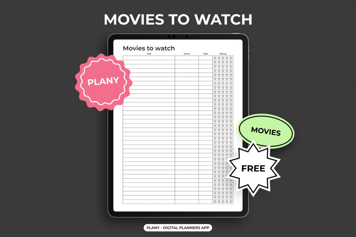 Trackers and Templates - Free Digital Planners
