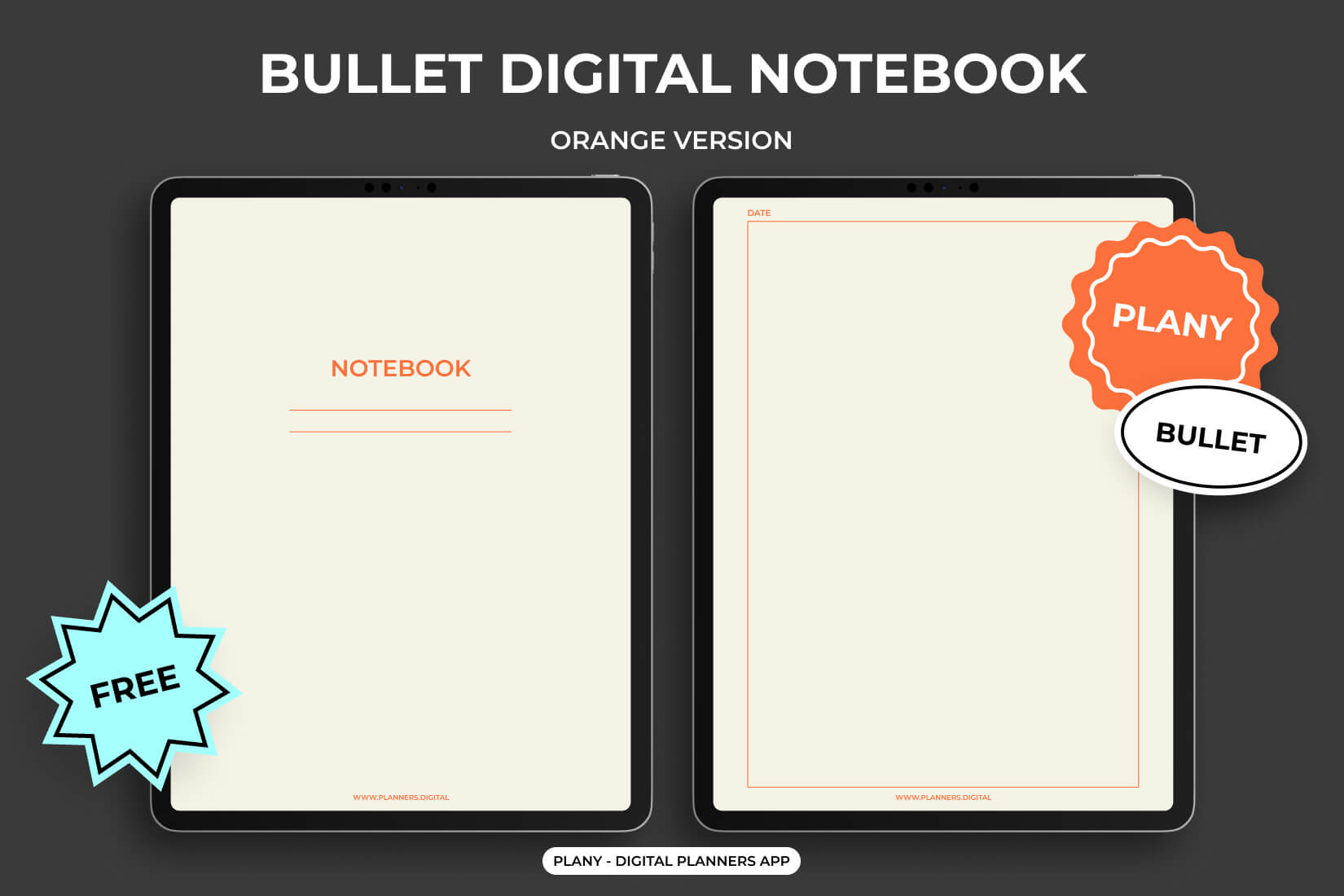 Bullet digital notebook - Free Digital Planners