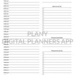 Sample Blank Pages - Free Digital Planners